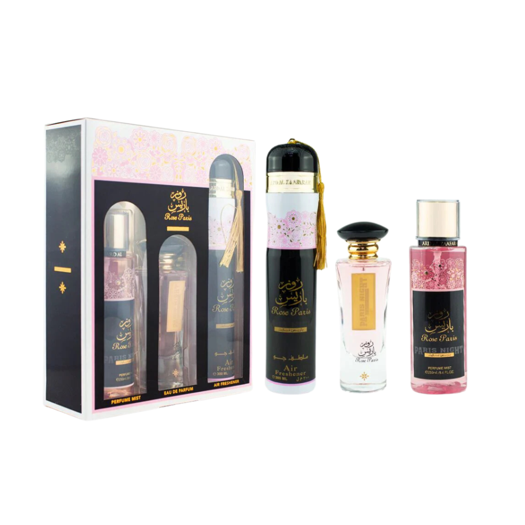 Rose París Set 3 Piezas - Perfumes Alhambra