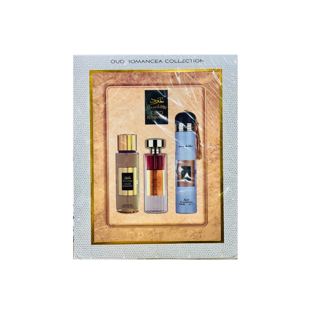 Oud Romancea Set 3 Piezas - Perfumes Alhambra
